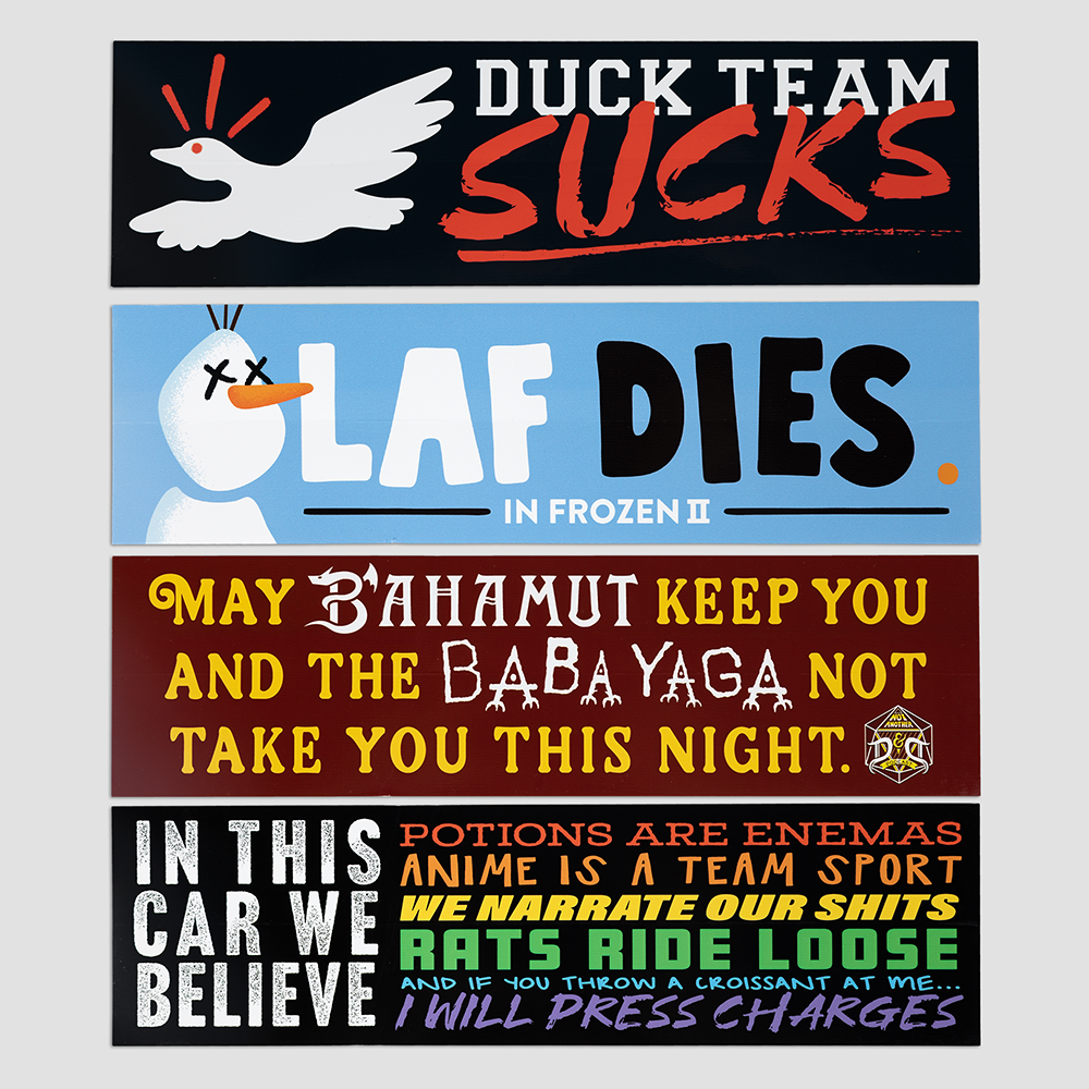 Bumper Sticker Bundle – Not Another D&D Podcast